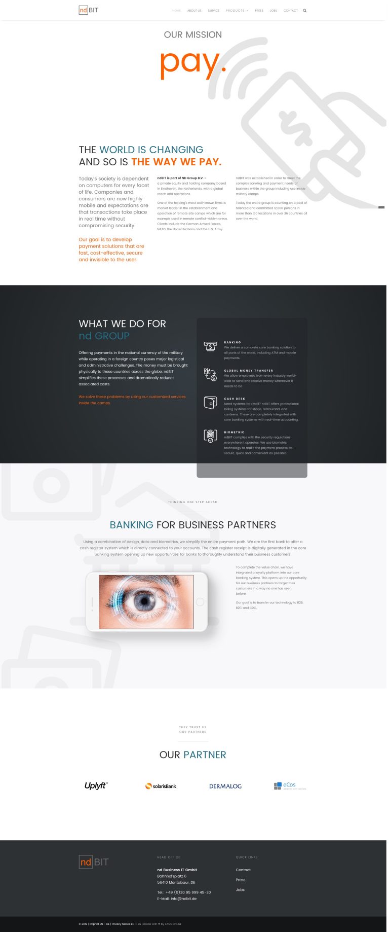 ndbit - SAGS ONLINE Werbeagentur Bayreuth